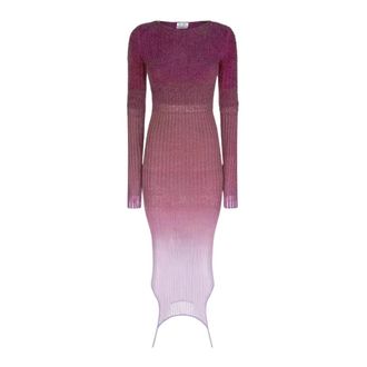 The Attico Degrad&egrave; Midikleid - - Dresses - Damen - Lila - S