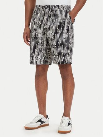 Karl Lagerfeld Stoffshorts B2M10053 Schwarz Relaxed Fit
