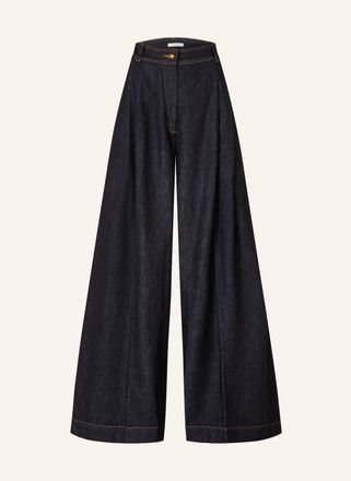 Zimmermann Wide Leg Jeans Valiant blau