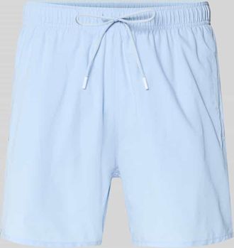 HUGO BOSS Badeshorts mit Label Stitching Modell ICONIC