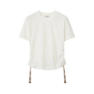 Burberry Festival T-shirt - - Tops - Damen - Wei&szlig; - S