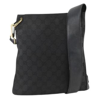 Gucci Pre-owned Vintage GG Canvas Schultertasche - - Pre-owned - Damen - Schwarzk - ONE SIZE