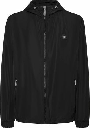 Philipp Plein Homme, Vestes, Noir, Taille: L Nylon Jacket