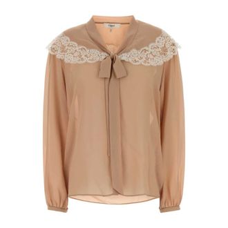 Chlo&eacute; Damen, Blusen & Hemden, Rosa, SGr&ouml;&szlig;e