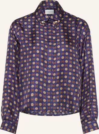 Claudie Pierlot Claudie Pierlot Hemdbluse Aus Seide blau