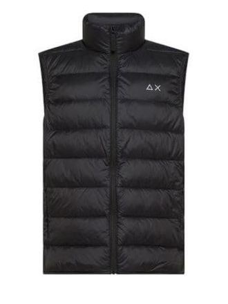 Sun 68 Doudoune gilet sans capuche R45102 Tg. L Col. Noir