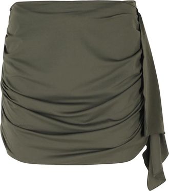 Federica Tosi Femme, Jupes, Vert, Taille: 36 FR Copricostume Corto Tintaunita