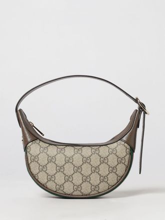 Gucci Mini sac &agrave; main Ophidia de forme arrondie en toile GG Supreme