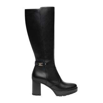 Nero Giardini Plateau-Blockabsatz-Stiefel - - Shoes - Damen - Schwarzk - 38 EU