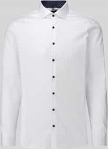 Olymp No. 6 Super Slim Fit Businesshemd aus Baumwoll-Mix
