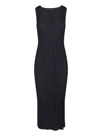 Issey Miyake Falten Midi-Kleid
