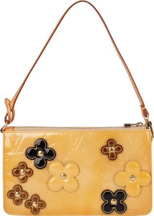 Louis Vuitton Crossbody Bags - Louis Vuitton Monogram Vernis Fleurs Lexington Poc - Gr. unisize - in Gelb - f&uuml;r Damen