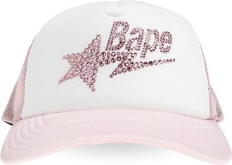 A Bathing Ape A Bathing Ape, Femme, Accessoires, Rose, Taille: ONE Size Casquette avec Visière
