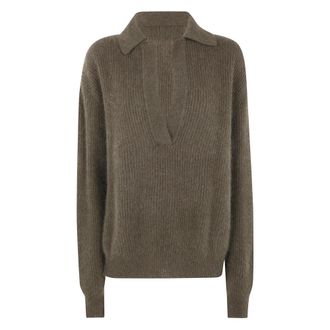Uma Wang Pullover mit V-Ausschnitt - - Knitwear - Herren - Gr&uuml;n - M
