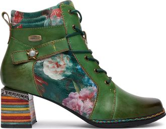 Laura Vita Stiefeletten Laura Vita Ibcano 16 Gr&uuml;n