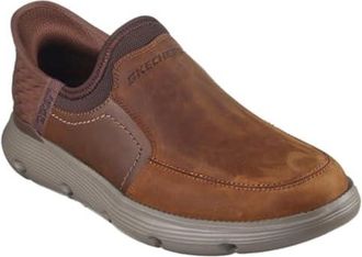 Skechers Mens Hands-Free Slip-ins Garza Dorado Sneaker, Marron, 41 EU