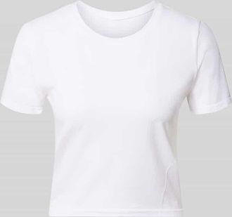 Fabletics Cropped T-Shirt mit Rundhalsausschnitt Modell Feather