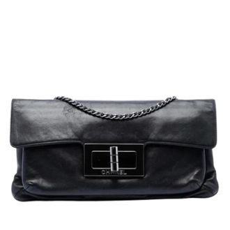 Chanel Sac bandouli&egrave;re Reissue Flap Pre-owned - Femme - Pre-owned - Noir - Taille: ONE Size