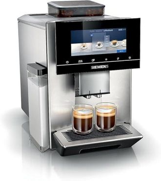 SIEMENS Kaffeevollautomat EQ900, gro&szlig;es farbiges TFT-Display, 36 Hei&szlig;- und Kaltgetr&auml;nke, Cold Brew, super leise, Keramikmahlwerk, Doppeltassenfunktion, Steuer