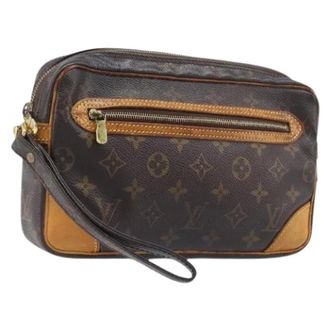 Louis Vuitton Sac pochette Pre-owned - Femme - Pre-owned - Brun - Taille: ONE Size