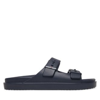 Tommy Hilfiger Pantoletten Tommy Hilfiger Light Adjustable FM0FM05757 Dunkelblau