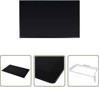 vidaXL Table de jardin - Dessus de table rectangulaire Verre tremp&eacute; 1200 x 650 mm