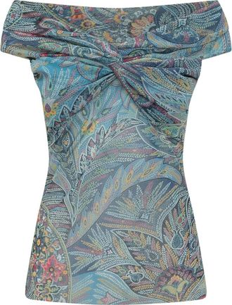 Etro Femme, Tops, Multicolore, Taille: 40 FR Top sans manches