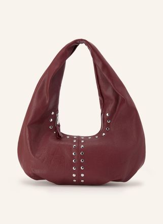 N&uacute;noo N&uacute;noo Schultertasche Alma Small Mit Nieten rot