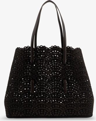 Alaia Mina hair-calf handbag - ALAIA - gender_Woman