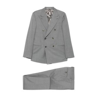 Caruso Homme, Costumes, Gris, Taille: 2XL Abito