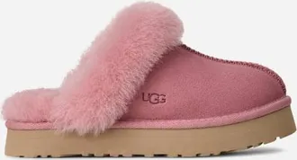 UGG Disquette Slipper f&uuml;r Kinder in Horizon Pink, Gr&ouml;&szlig;e Wildleder