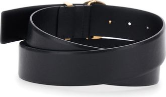 Versace Medusa Buckle Belt - Black