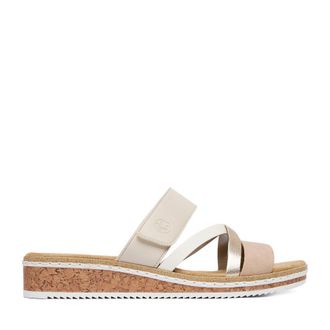 Rieker Pantoletten Rieker CEO-V3652-94 Hellbeige