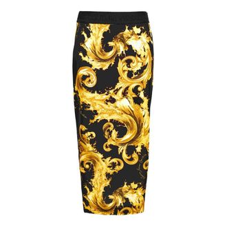 Versace Jeans Couture Midi-Rock - - Skirts - Damen - Schwarzk - L