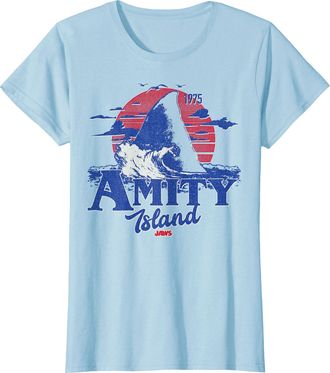 Jaws Retro Sunset Fin T-Shirt