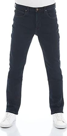 Lee Brooklyn Straight Jeans Homme, Mid Stonewash Kx, 33W / 32L