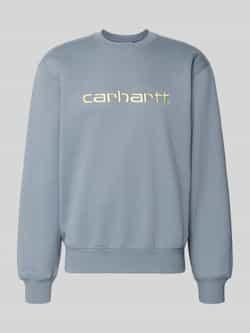 Carhartt Work in Progress Sweatshirt mit Label-Stitching