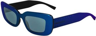 Karl Lagerfeld Femme, Accessoires, Bleu, Taille: ONE Size Lunettes de soleil &eacute;l&eacute;gantes inject&eacute;es