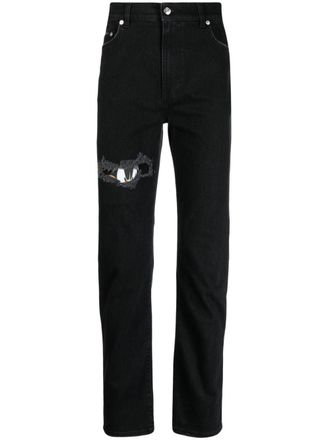 Iceberg x Looney Tunes jean &agrave; coupe droite - Noir