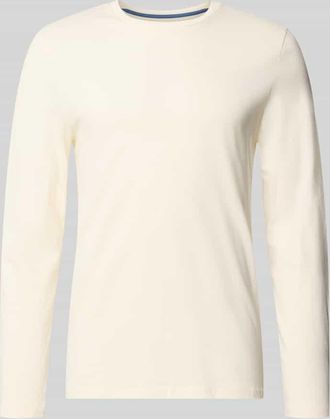 Christian Berg Slim Fit Longsleeve aus reiner Baumwolle