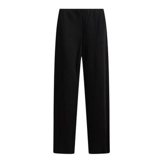 Vince Colette High-Rise Fluid Satin Bias Pant - - Trousers - Damen - Schwarzk - XS