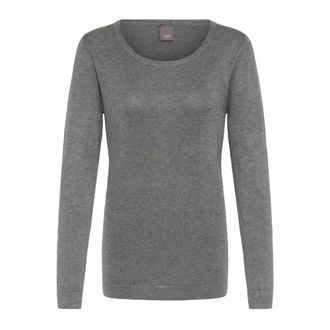 Ichi Ichi - Tricot Ras du Cou - Femme - Tops - Gris - Taille: 40 FR