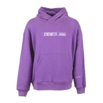 Dolce & Gabbana Homme, Sweatshirts et sweats &agrave; capuche, Violet, Taille: L Sweat &agrave; capuche en jersey avec imprim&eacute; Dgvib3