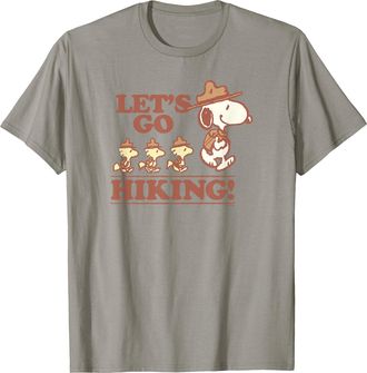 Peanuts Snoopy & Woodstock - Beagle Scout - Lass Uns wandern gehen T-Shirt