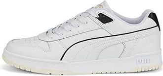 Puma Unisex Rbd Game Low Baskets, Puma White Puma Black Puma Team Gold, 45 EU
