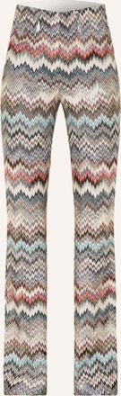 Missoni Strickhose blau