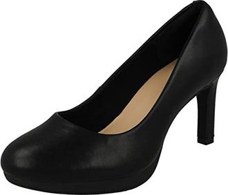 Clarks Escarpins à Talons compensés pour Femme Ambyr Joy, Noir, 39 EU
