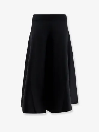Nude Knitted long skirt - NUDE - gender_Woman