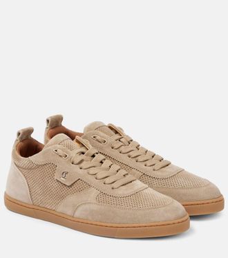 Christian Louboutin Sneakers Tutti Rui aus Veloursleder