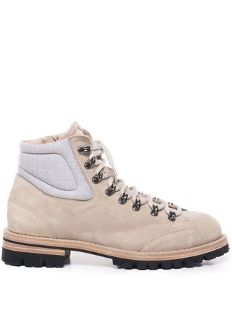 Eleventy bottines Utility - Tons neutres